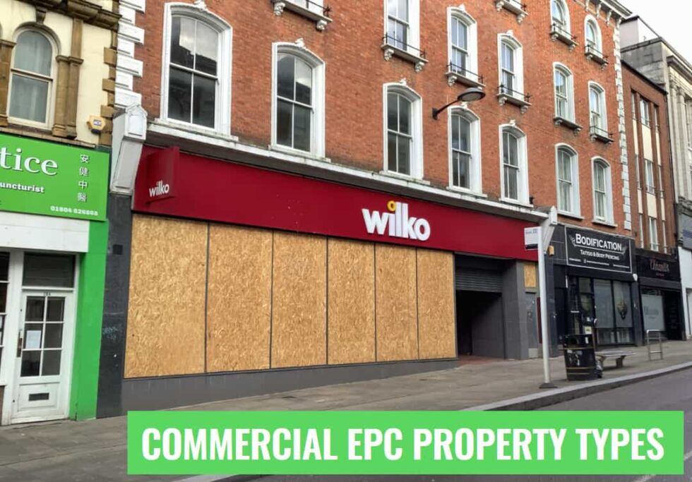 Commercial EPCs For Different Property Types | EPCHome